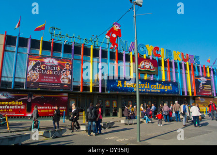 Nagycirkusz the Great Circus, Varosliget the city park, Budapest ...