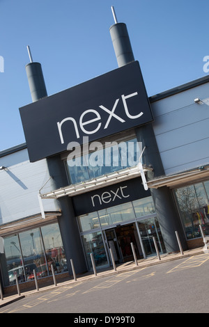 Next retail store or shop sign Stock Photo - Alamy