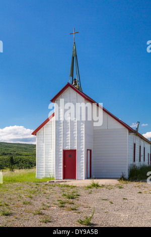 St. Mary Church on a hilltop at Babb, Montana, USA Stock Photo - Alamy