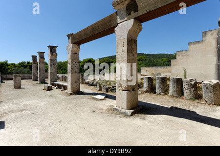 Abaton Enkoimeterion stoa west wing basement Sanctuary Asklepios ...