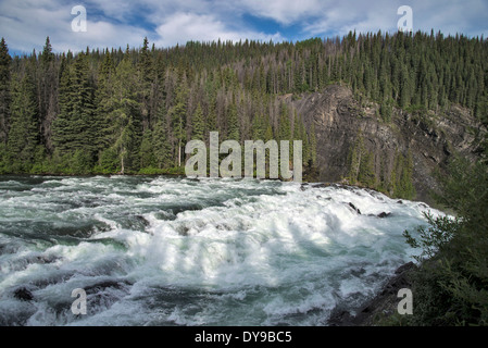 kinuseo falls, monkman, provincial park, BC, British Columbia, Canada ...