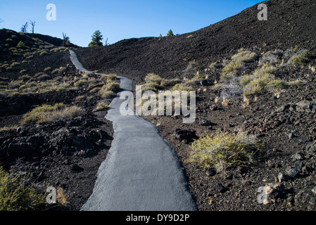 lava tree fossilized formation Craters of the Moon National Monument ...
