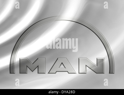 MAN logo icon symbol flag emblem Stock Photo - Alamy