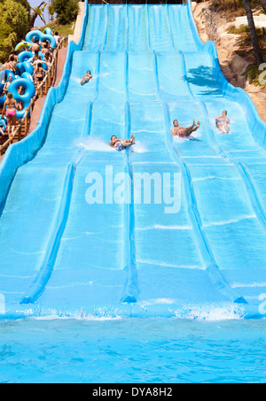 Aqualandia waterpark. Benidorm. Alicante. Spain Stock Photo - Alamy