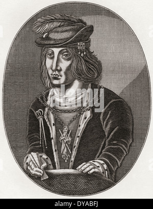 Portrait of King James III (1451-1488) King of Scotland (1460-1488 ...