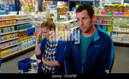 BLENDED, l-r: Drew Barrymore, Adam Sandler, 2014. ©Warner Bros ...