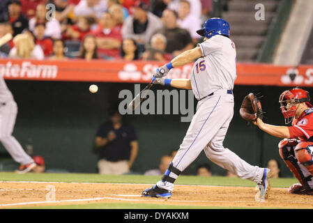 Los Angeles Angels Travis d'Arnaud loses his helmet while swinging ...