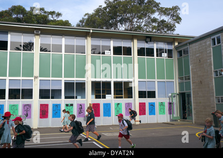 Sydney primary school buildings and playground, New South Wales ...