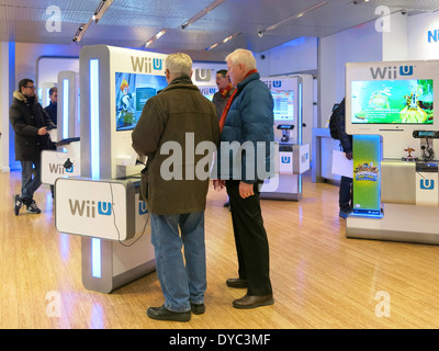 Nintendo World Store Interior, Rockefeller Center, NYC, USA Stock Photo ...