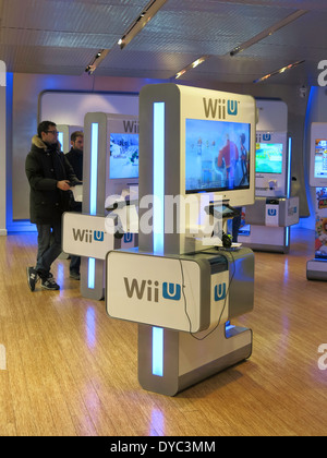 Nintendo World Store Interior, Rockefeller Center, NYC, USA Stock Photo ...