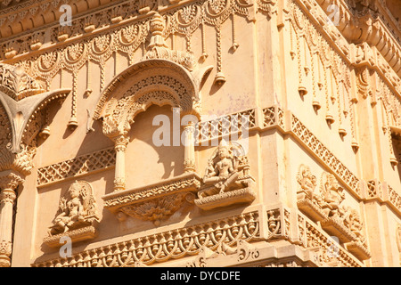 Details of exterior of Sanatan Hindu Mandir temple in Wembley, London ...