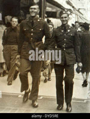 This historical photo features the 94th Infantry Division during World ...