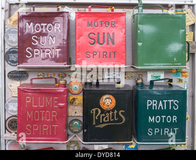 Old fuel cans Stock Photo - Alamy