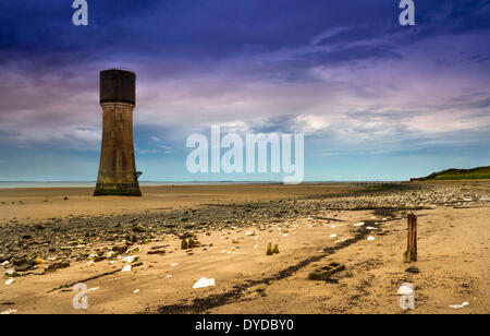 The old Spurn Head lighthouse Stock Photo - Alamy