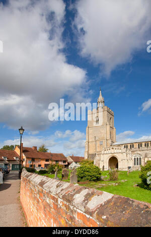 Boxford village and church in Suffolk Stock Photo - Alamy