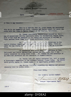 Louis M. Seeman, a key figure in early aviation, is remembered for his ...