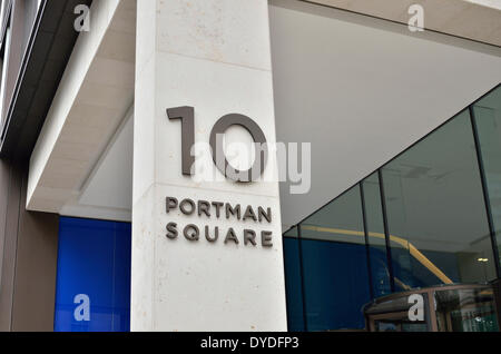 10 Portman Square office building, Marylebone, London, UK Stock Photo ...