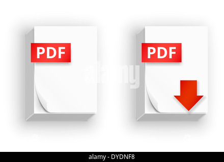 download document file paper page cloud single isolated icon with ...