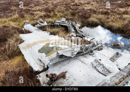 Wreckage from a Curtiss P40 Tomahawk AH744 Aircraft Which Crashed on ...