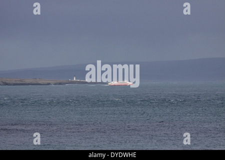 Pentland Ferry departing Gills Bay to Orkney Scotland March 2014 Stock ...