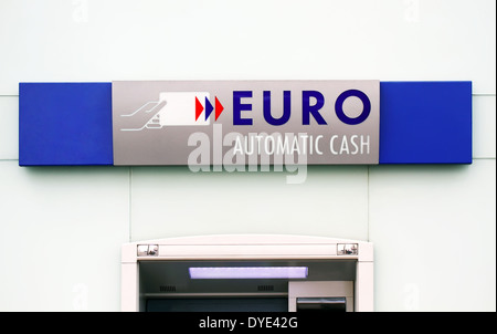 ATM machine withdraw money indoor Stock Photo - Alamy