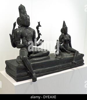 Somaskanda India, Tamil Nadu, Chola style, 12th century, bronze. The ...