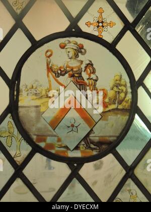 17th Century Stained Glass Window A.D Stock Photo - Alamy