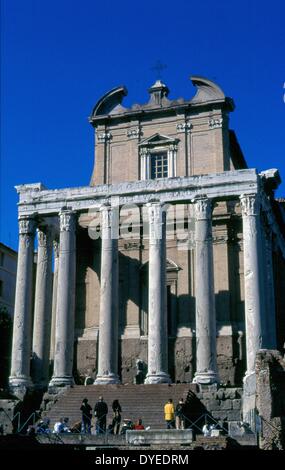 The Roman Forum is a rectangular plaza surrounded by the ruins of ...