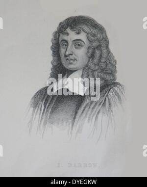 Isaac Barrow (1630-1677), English mathematician, who resigned his post ...