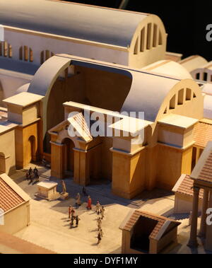 Model reconstruction of the 4th century Sulis Minerva baths, temple and ...