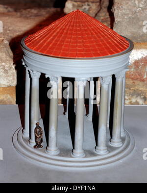 Model reconstruction of the 4th century Sulis Minerva baths, temple and ...