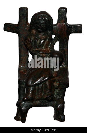 Small figurine of a household God. Penates, (Gods protecting the ...