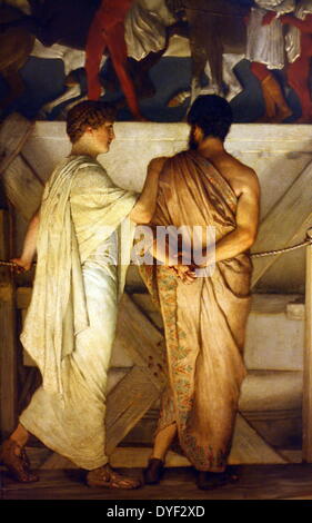 Pheidias and the Frieze of the Parthenon by Lawrence Alma-Tadema circa ...