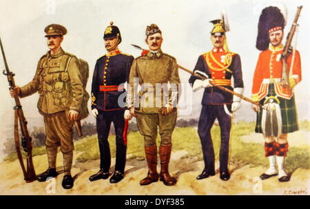 Illustrations of military uniforms For the British and Commonwealth ...
