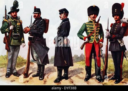 Illustrations of military uniforms For the British and Commonwealth ...