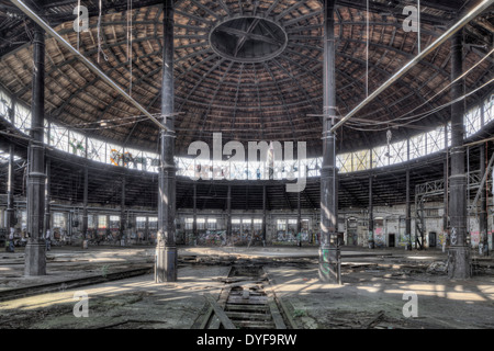 Roundhouse Pankow-Heinersdorf, Berlin, Germany Stock Photo - Alamy