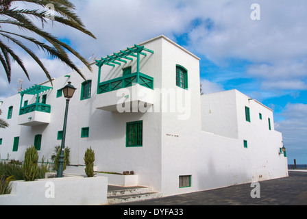 El Pueblo Marinero, Costa Teguise, Lanzarote, Canary Islands, Spain ...