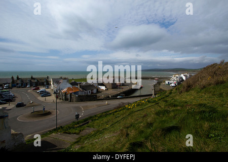 PORT WILLIAM, SCOTLAND. A general view of Port William, Mochrum ...