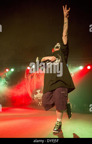 Milwaukee, Wisconsin, USA. 15th Apr, 2014. Rapper MONOXIDE CHILD (aka ...
