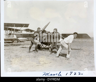 Frank Clarke was a famous barnstormer and stunt pilot known for his ...