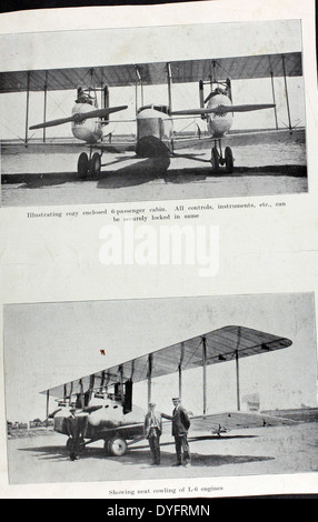 This photo from Frank Clarke’s album shows his daredevil stunt flying ...