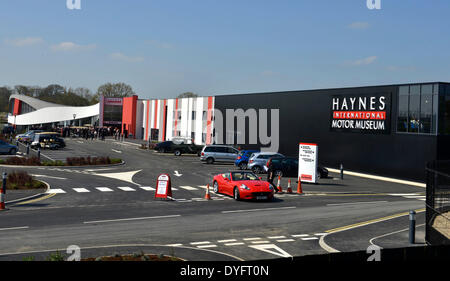 Exterior of Haynes International Motor Museum in Sparkford near Yeovil ...