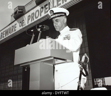 RADM Karaberis - Change of Command Ceremony Stock Photo - Alamy