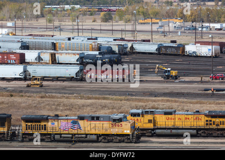 Bailey Train yard, the world's largest train classification yard ...
