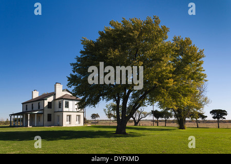 USA, Oklahoma, El Reno, Fort Reno, former Indian Wars military outpost ...
