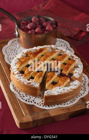 The Linzer torte is a traditional Austrian pastry, a form of shortbread ...
