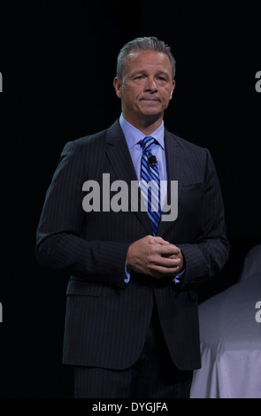 Mercedes Benz USA President and CEO Dietmar Exler with the Mercedes ...