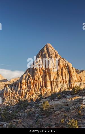 Pectols Pyramid, Capitol Reef National Park, Utah USA Stock Photo - Alamy
