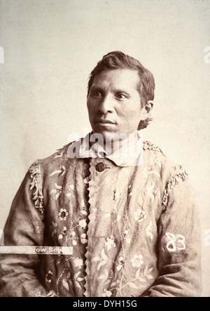 Portrait of Curley, A Crow Indian Scout with the Seventh Cavalry at the ...