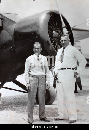 The Shell Travel Air Mystery Ship, flown by aviation pioneer Jimmy ...